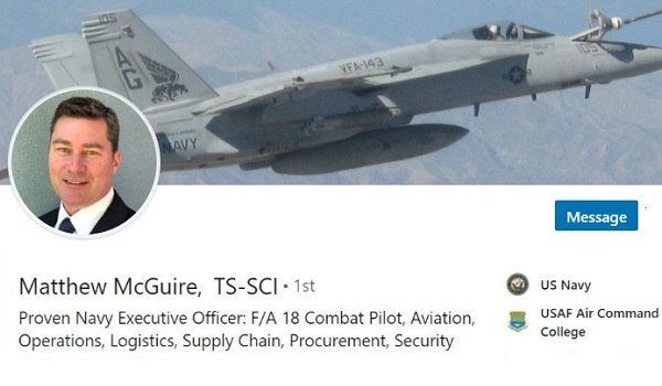 Resume & LinkedIn Profile Example Military Transition Civilian